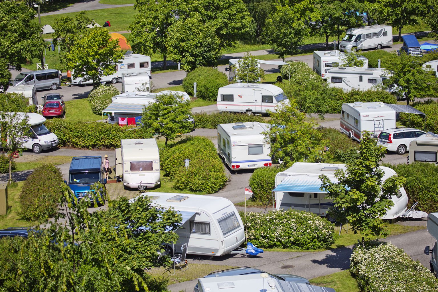 Matkailuajoneuvopaikat | Rastila Camping Helsinki | Helsingin kaupunki